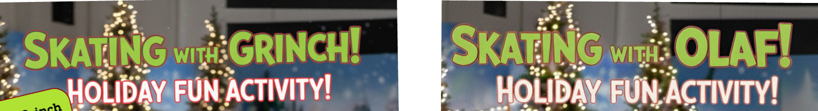 Come Skate with Olaf and or The Grinch - Rocket Skating Plus LLC